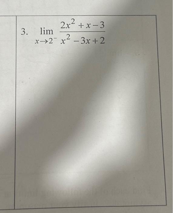 For exercises 1 - 3, find the limit indicated. | Chegg.com For exercises 1 - 3, find the limit indicated. | Chegg.com