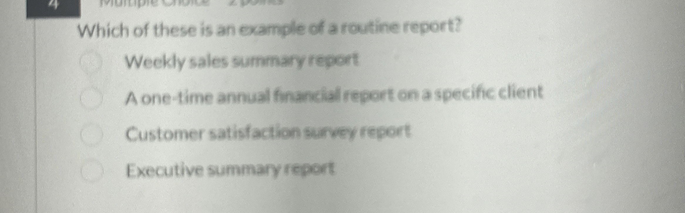 Solved Which of these is an example of a routine | Chegg.com