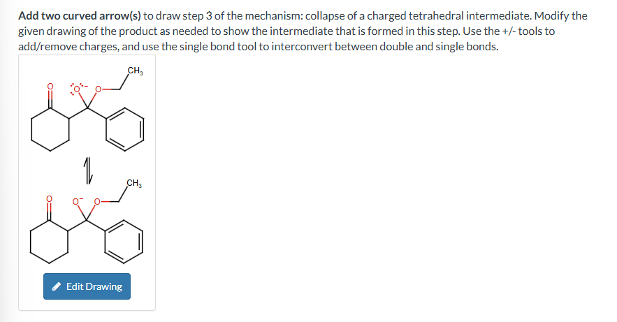 Solved Add two curved arrow(s) ﻿to draw step 3 ﻿of the | Chegg.com