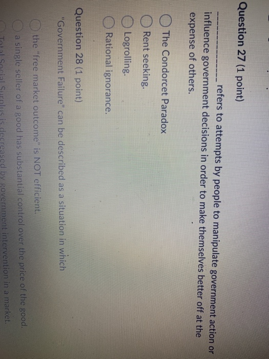 Solved Question 27 1 Point Refers To Attempts By People To Chegg solved-question-27-1-point-refers-to-attempts-by-people-to-chegg