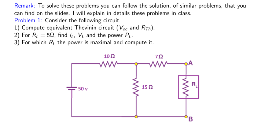Solved Problem 1: Consider the following circuit.Compute | Chegg.com