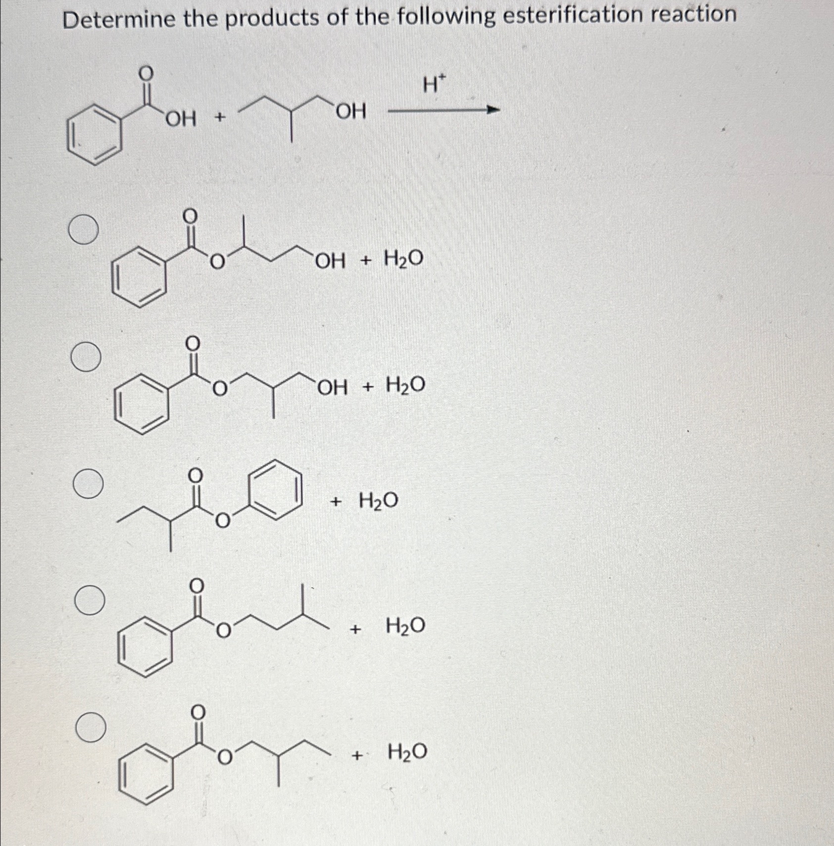Solved Determine the products of the following | Chegg.com