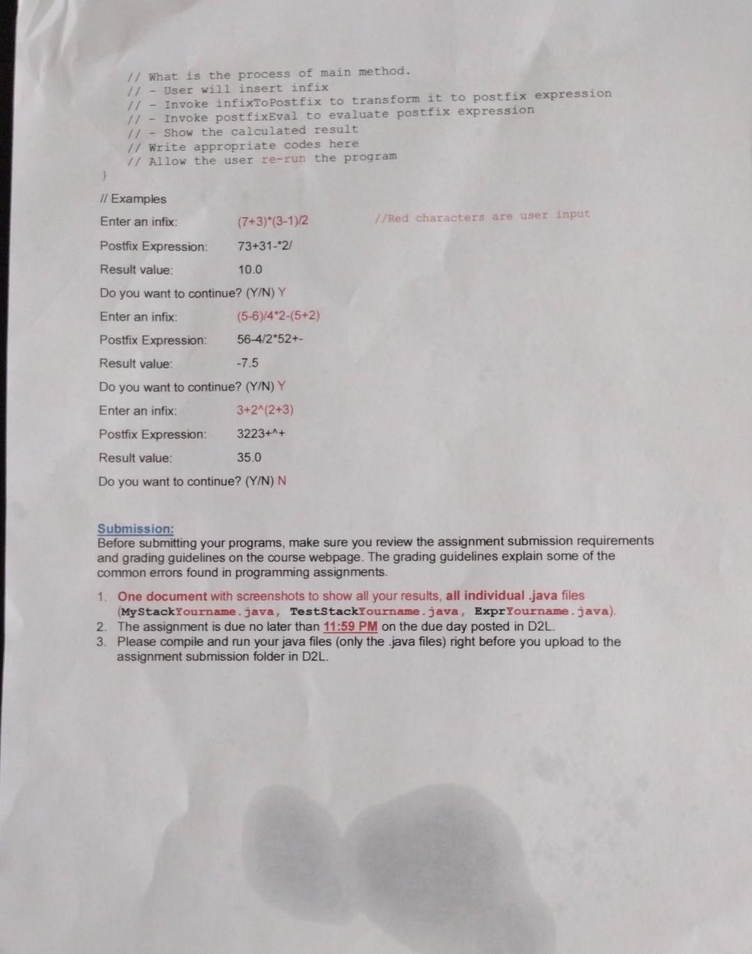 Solved The goal for this assignment is to implement Stack | Chegg.com