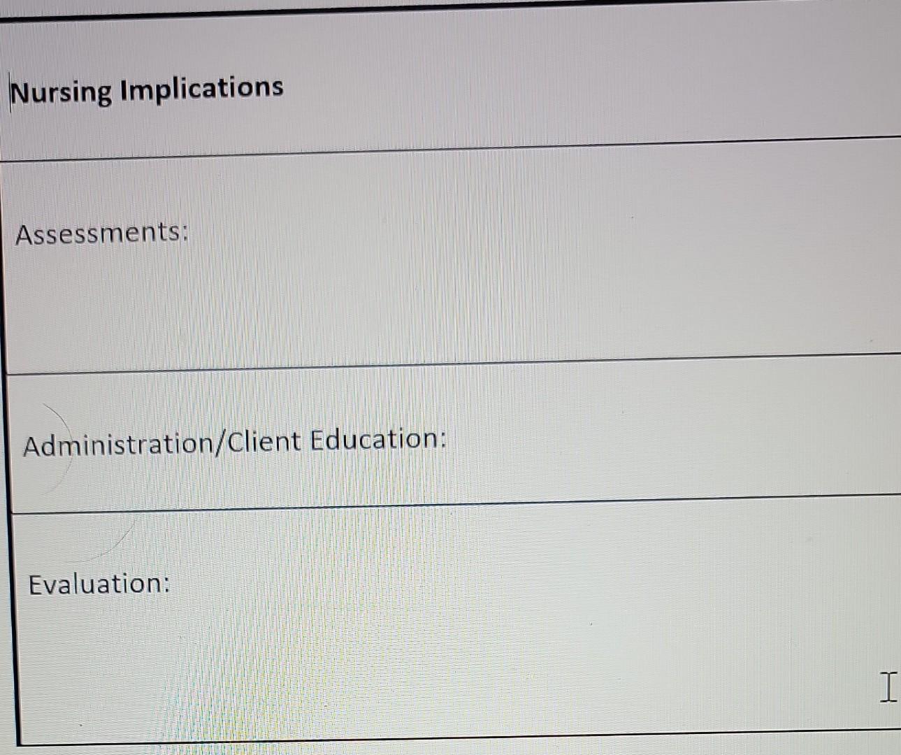 Solved Major Drug Classification: Drug Action: Therapeutic | Chegg.com