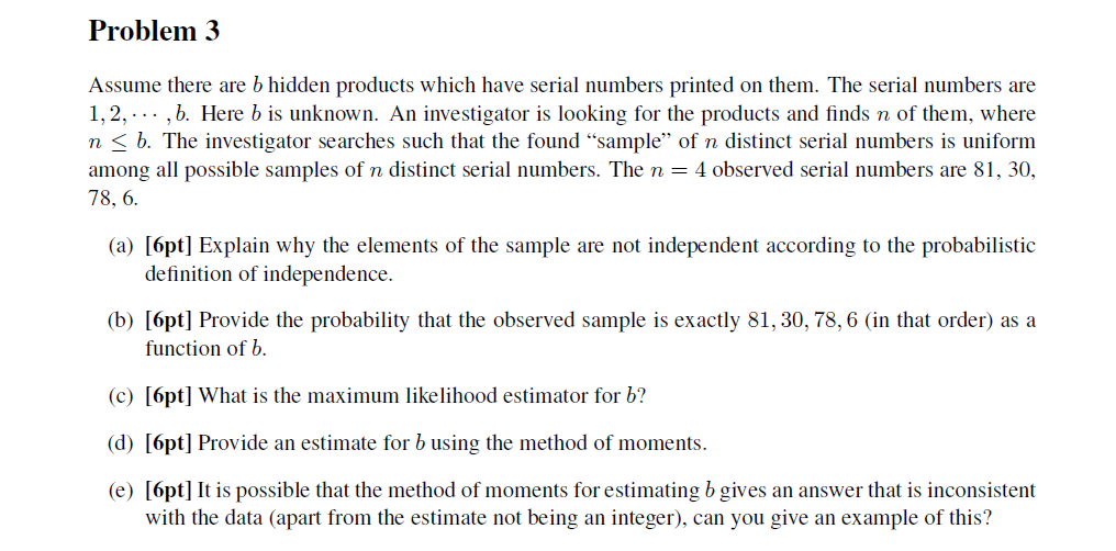 Solved Problem 3Assume there are b ﻿hidden products which | Chegg.com