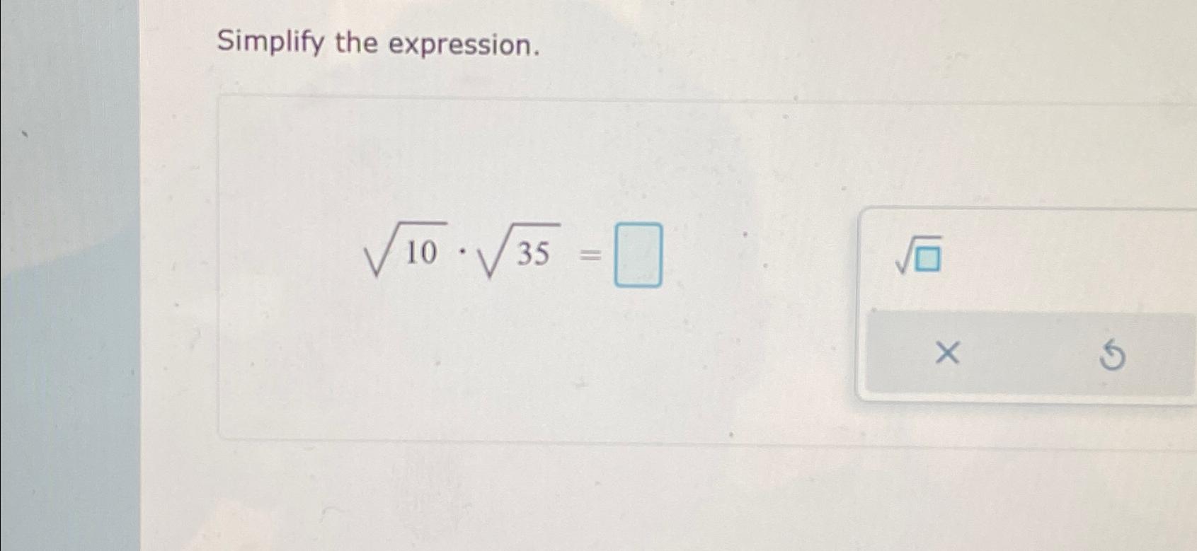 Solved Simplify the expression.102*352= | Chegg.com