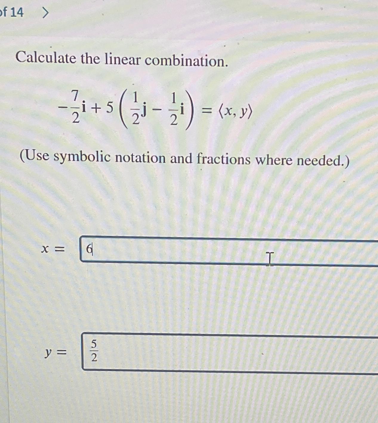 Solved Calculate the linear | Chegg.com