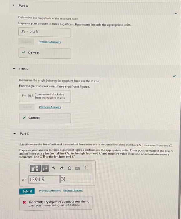 Solved Replace the loading on the frame by a single | Chegg.com