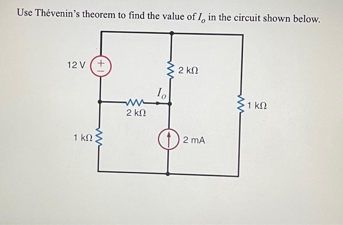 Solved Use linearity and the assumption that VO=1 V to find | Chegg.com