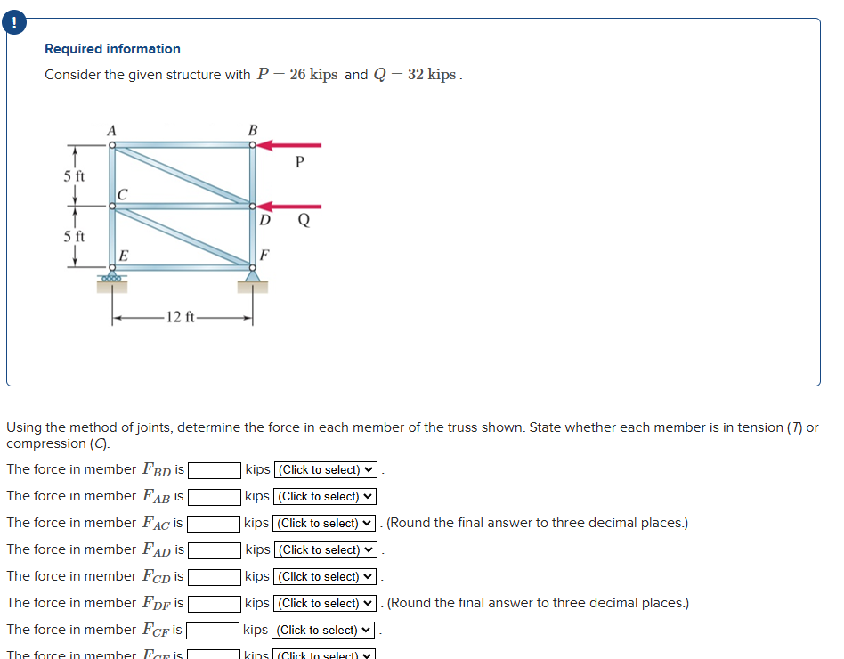 Solved !Required informationConsider the given structure | Chegg.com