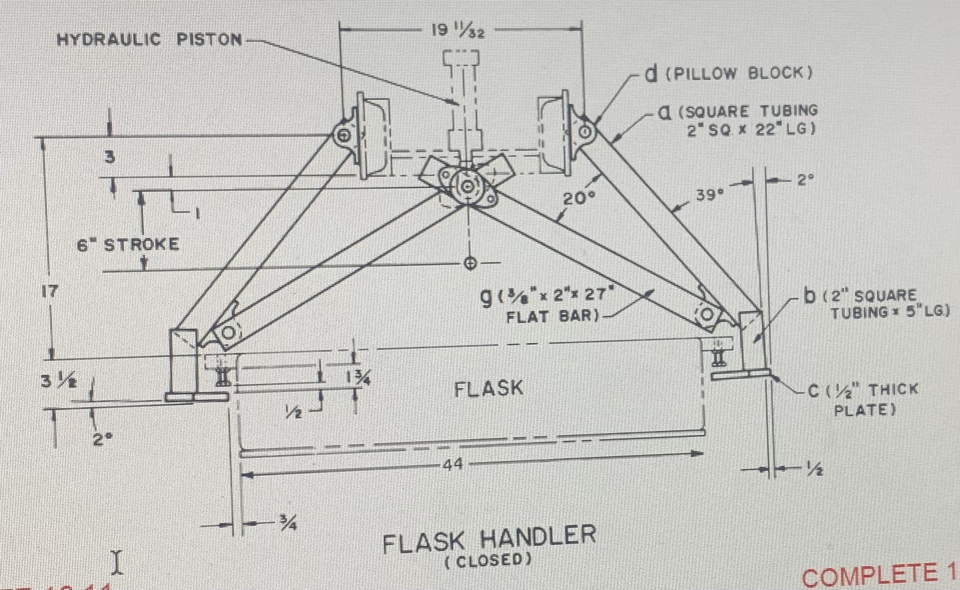 Solved Given the assembly drawing of the foundry flask | Chegg.com