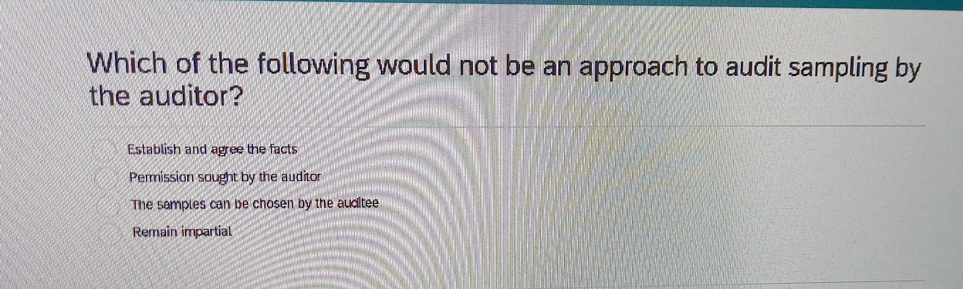 Solved Which one of the following statements is incorrect? | Chegg.com