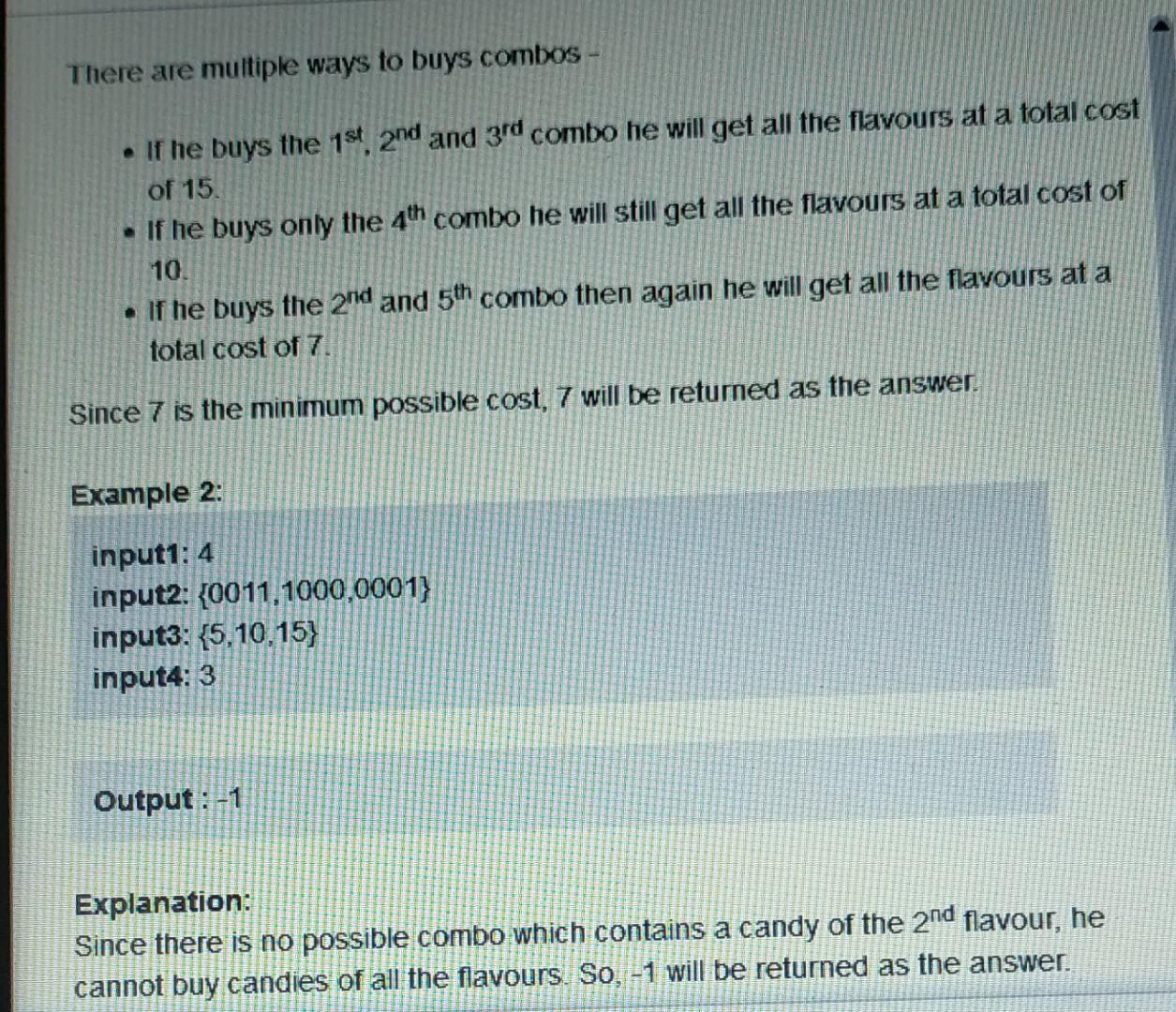 Solved 4. An array of N binary strings denoting the | Chegg.com