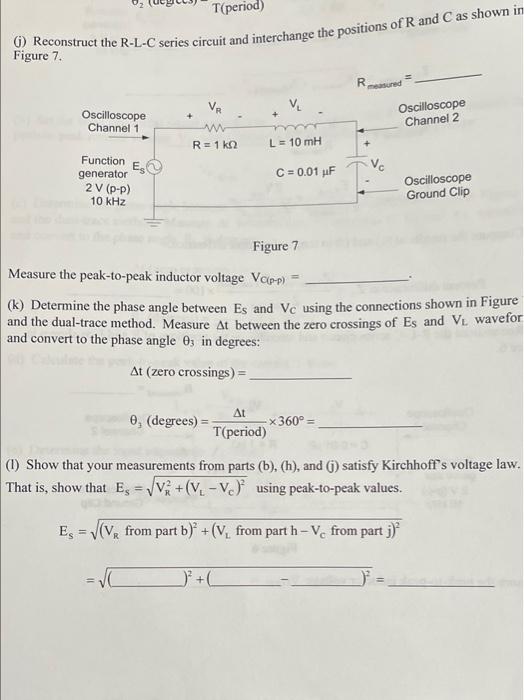 Solved Reconstruct R-L-C series circuit and interchange the | Chegg.com