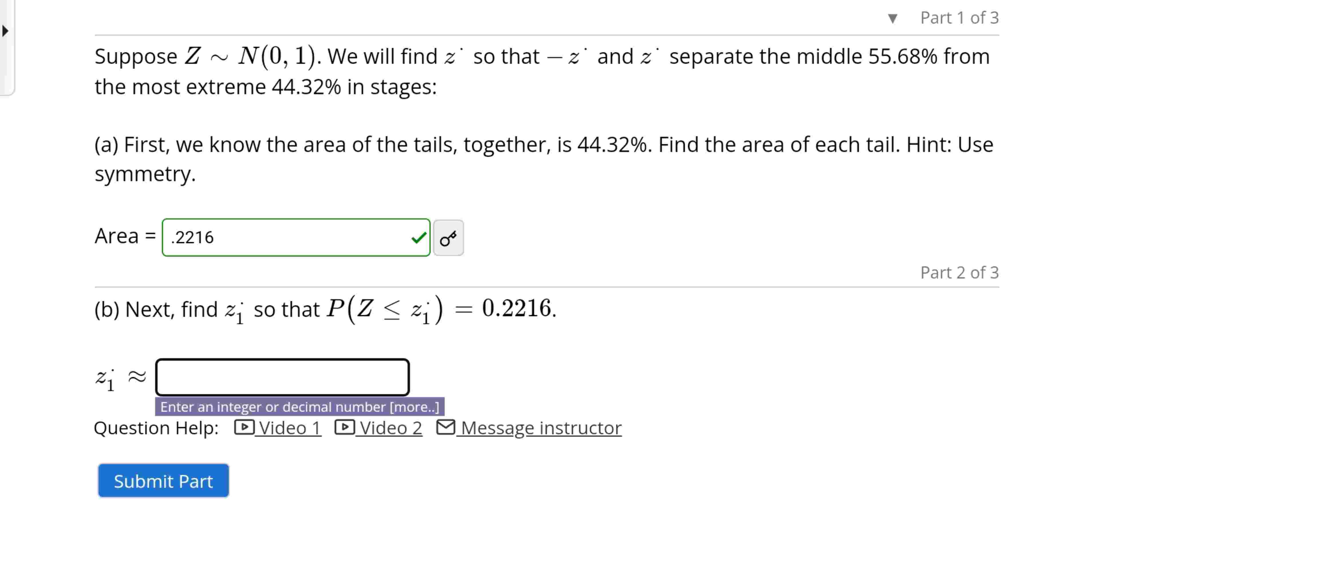 Solved Suppose Z∼N(0,1). We ﻿will find z°so ﻿that -z* ﻿and | Chegg.com