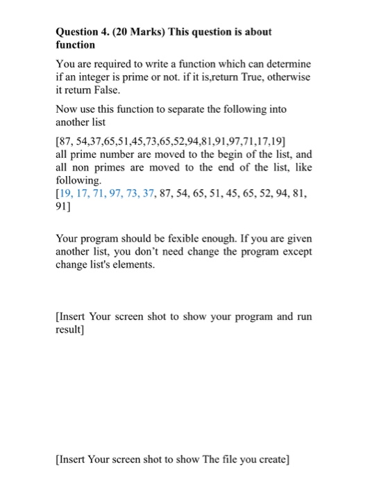 Solved Question 4 20 Marks This Question Is About 