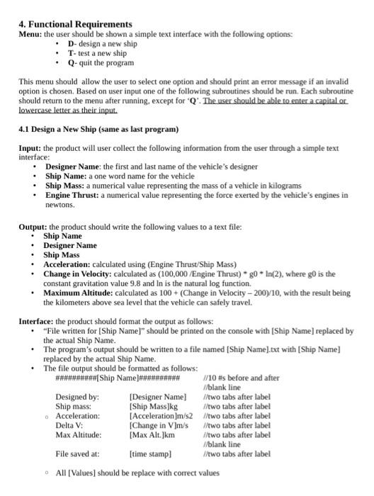 Solved CS1428 Foundations of Computer Science Style Guide • | Chegg.com