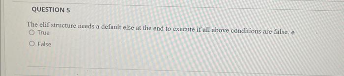 Solved The relative operator returns True if the condition | Chegg.com