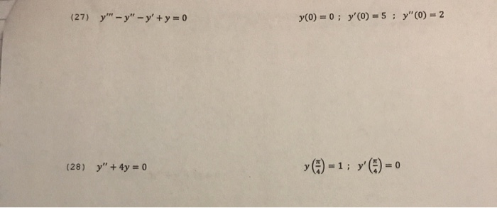 Solved initial value problem. solve the initial value | Chegg.com