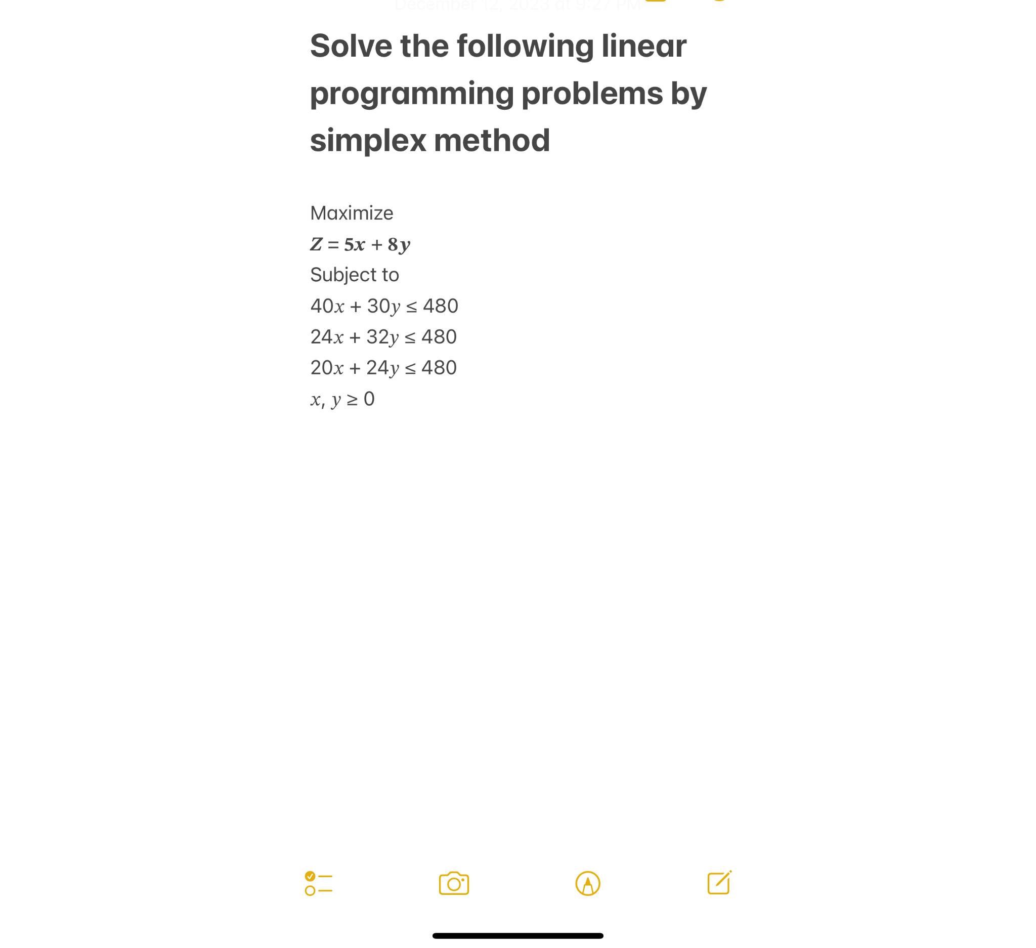 Solved Solve the following linear programming problems by | Chegg.com Solved Solve the following linear programming problems by | Chegg.com