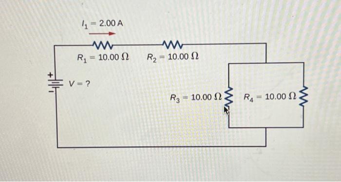 Solved Find the equivalent resistance and the total current | Chegg.com