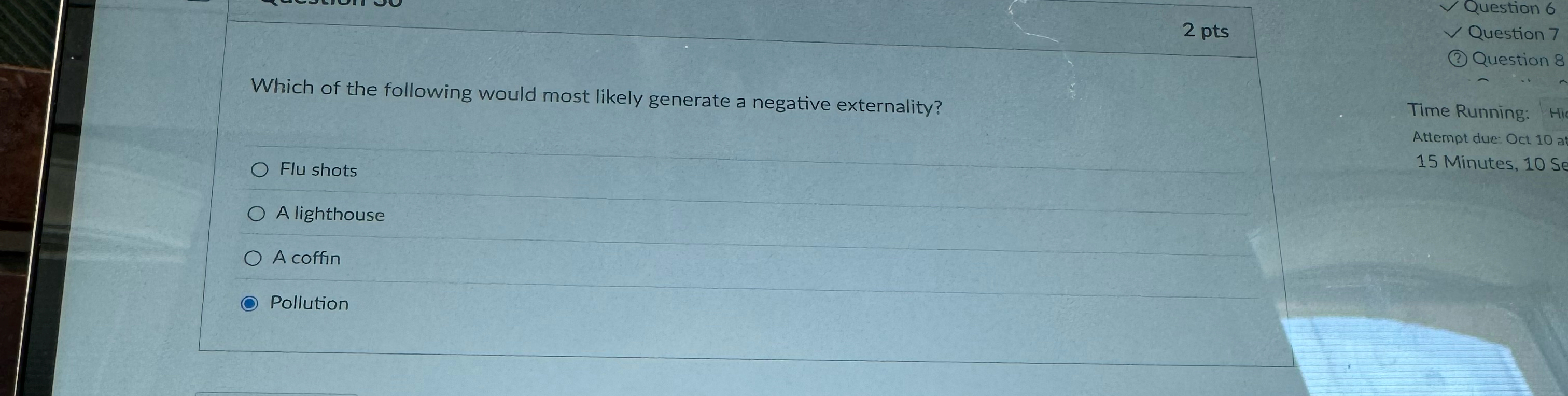 Solved Which of the following would most likely generate a | Chegg.com