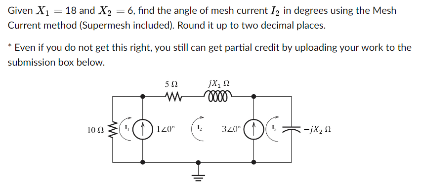 Solved Given x1=18 ﻿and x2=6, ﻿find the angle of mesh | Chegg.com