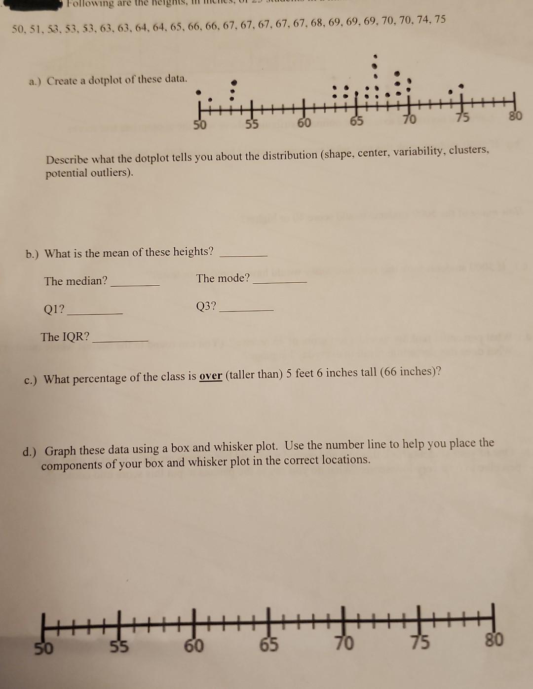 Solved 1. your work. ers where indicated for full | Chegg.com