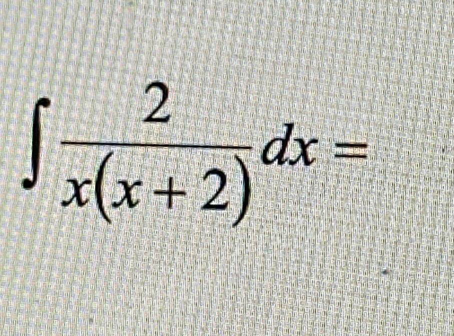 Solved ∫﻿﻿2x(x+2)dx= | Chegg.com