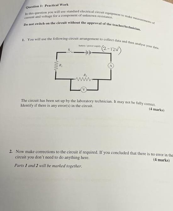 Solved Question 1: Practical Work In this question you will | Chegg.com