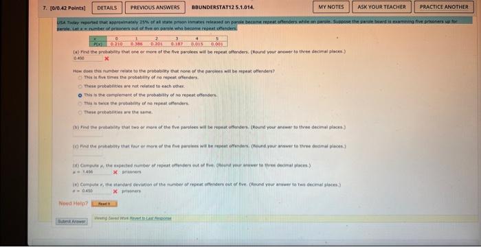 This it five times the probability of ne repeat | Chegg.com