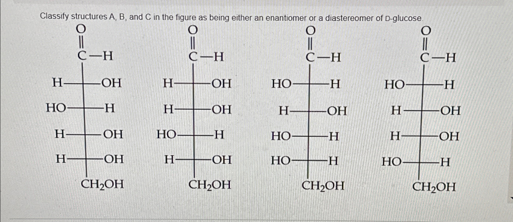 Solved Classify structures A,B, ﻿and C ﻿in the figure as | Chegg.com