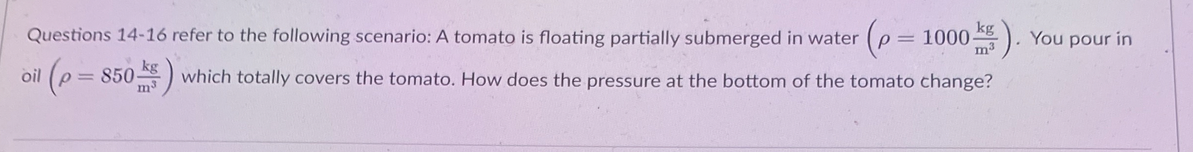 Solved Questions 14-16 ﻿refer to the following scenario: A | Chegg.com
