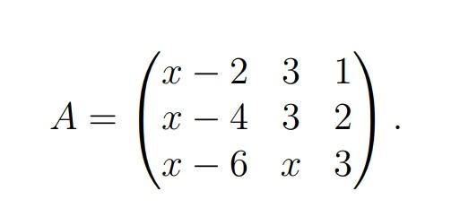 Solved Let matrix A be as in the picture. Investigate | Chegg.com