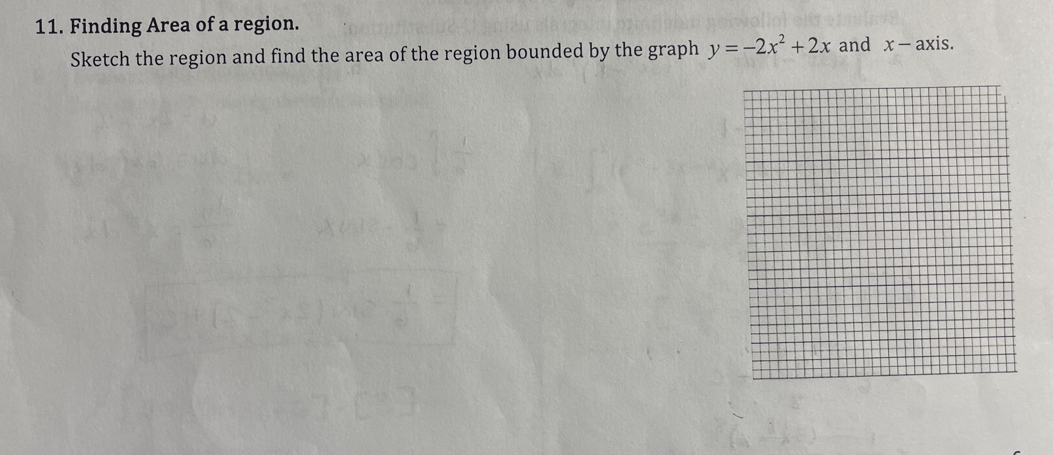 Solved Finding Area of a region.Sketch the region and find | Chegg.com