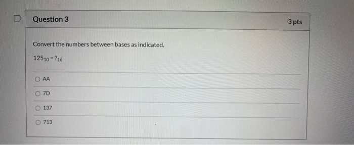 Solved Question 1 3 pts On a little endian machine, if byte | Chegg.com