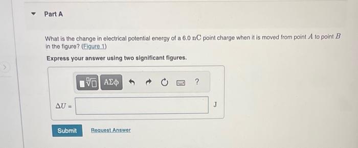 Solved What is the change in electrical potential energy of | Chegg.com
