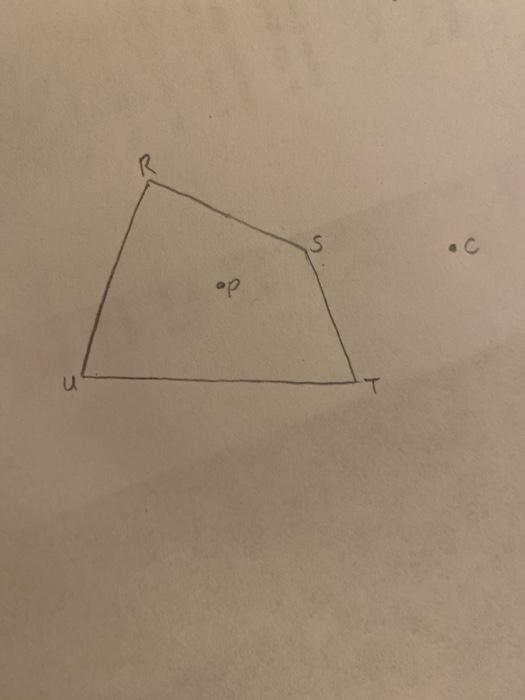 Solved Use a compass and straightedge to construct a | Chegg.com