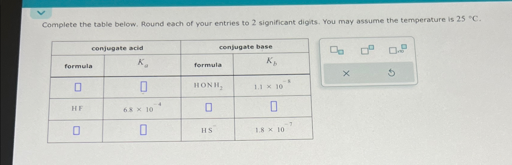 Solved Complete the table below. Round each of your entries | Chegg.com