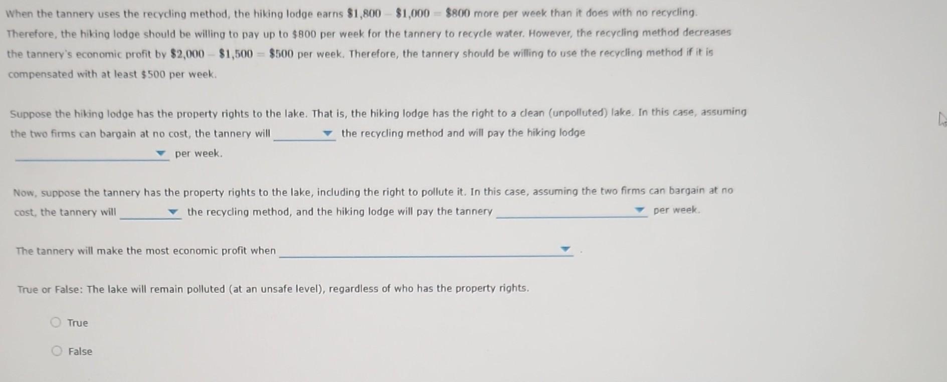 Solved 5. The effects of property rights on achieving | Chegg.com