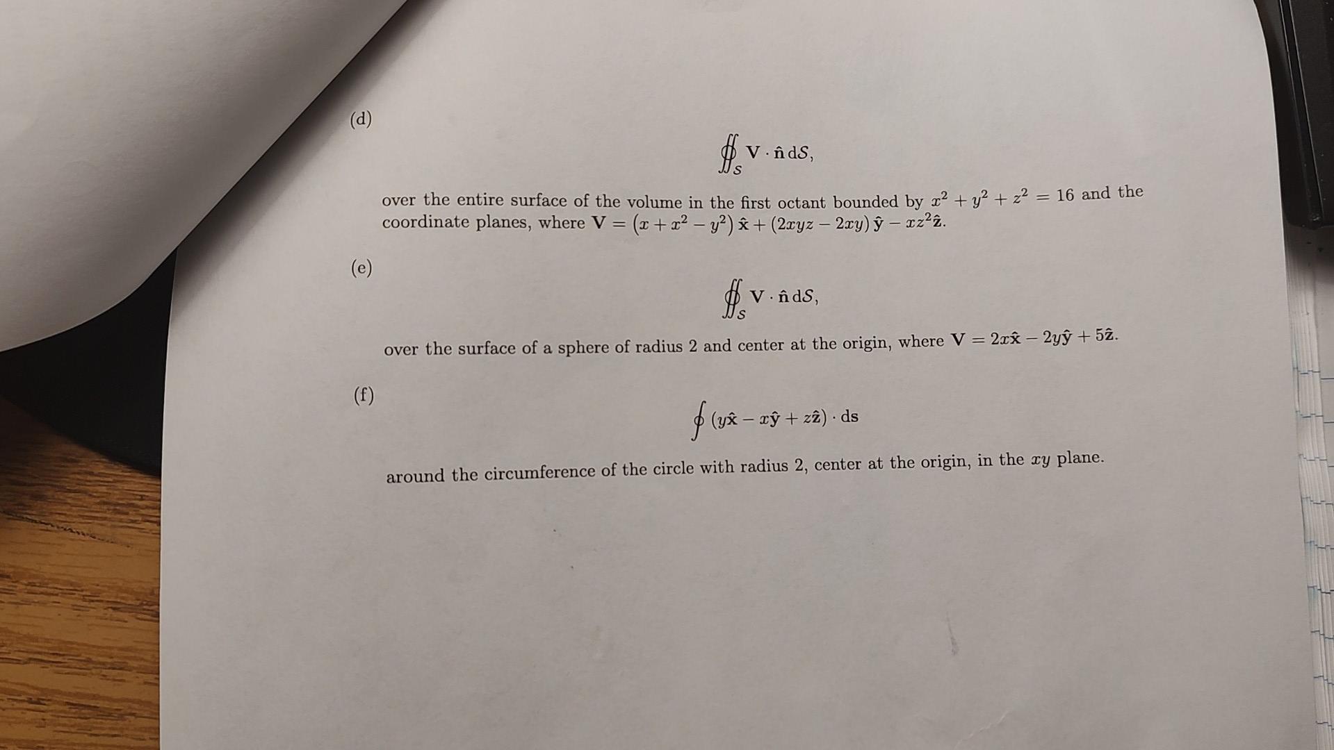 Solved 'Use Stokes' theorem or Gauss' theorem to evaluate | Chegg.com