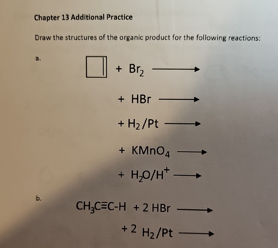 Solved Chapter 13 ﻿Additional PracticeDraw the structures of | Chegg.com