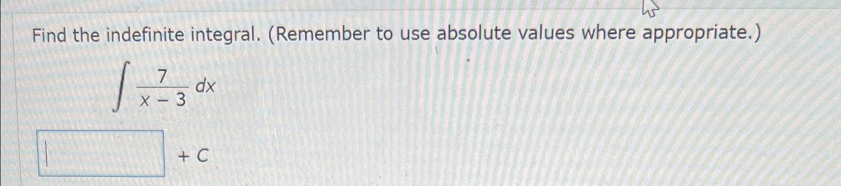 Solved Find the indefinite integral. (Remember to use | Chegg.com