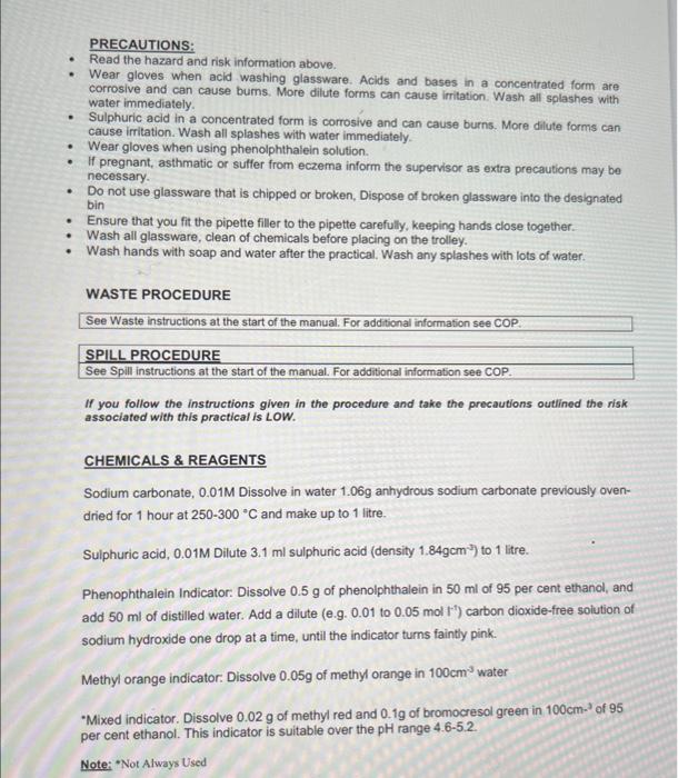 TITLE: DETERMINATION OF THE TOTAL ALKALINITY IN WATER | Chegg.com