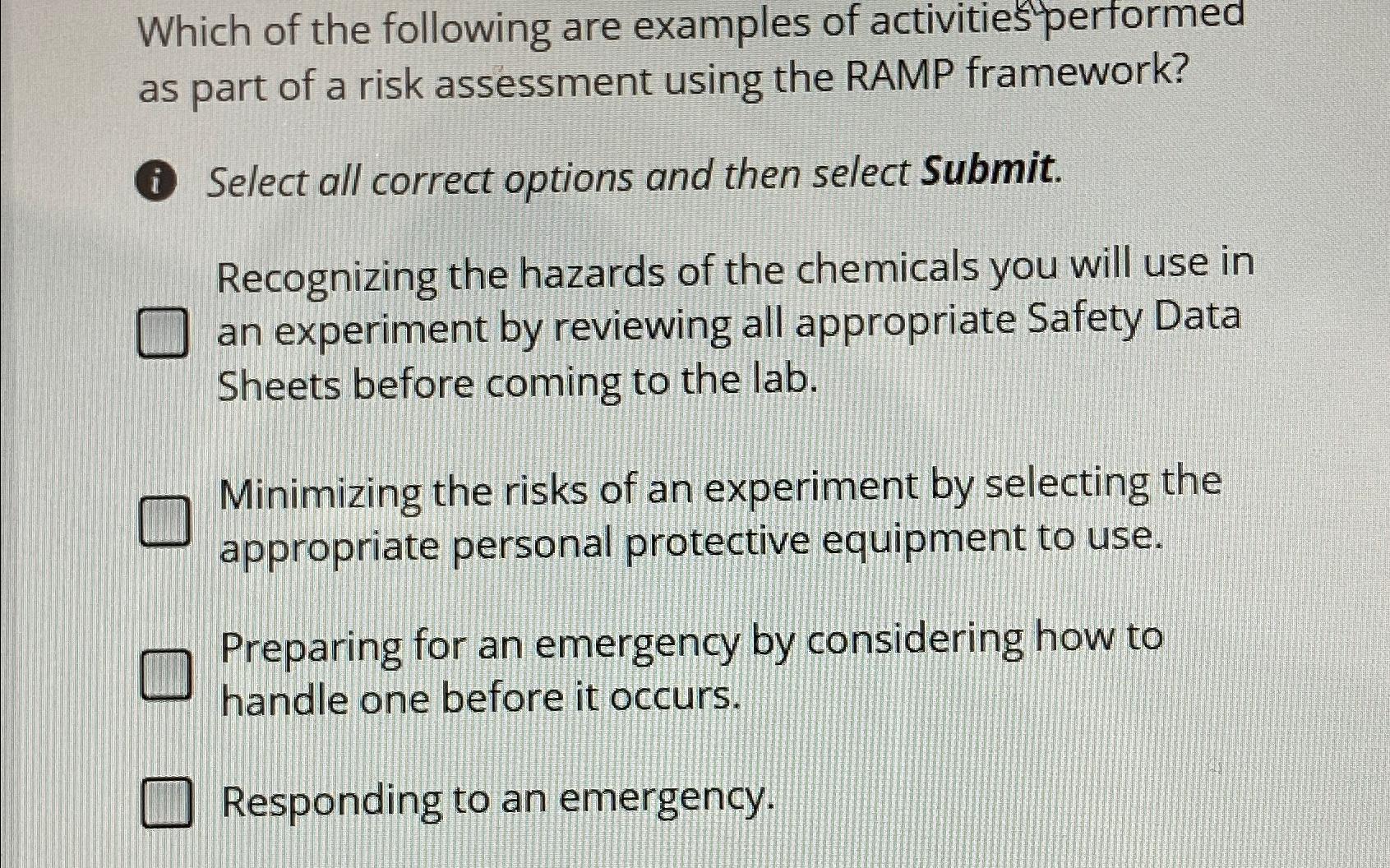 Solved Which of the following are examples of | Chegg.com