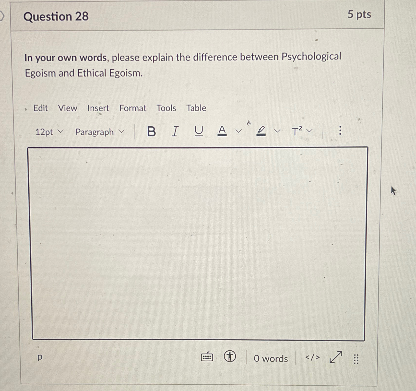 Solved Question 285 ﻿ptsIn your own words, please explain | Chegg.com