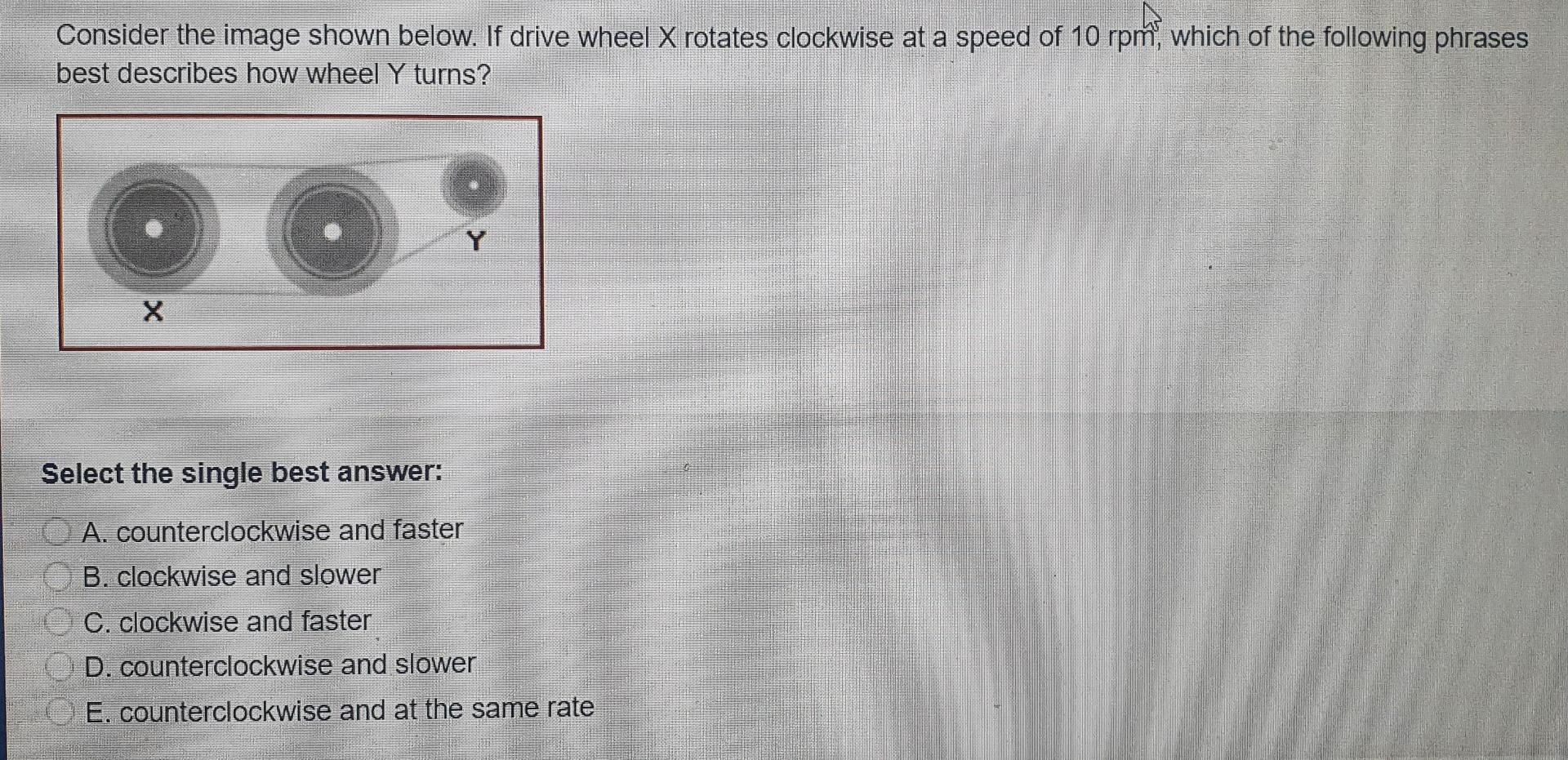 Solved Consider the image shown below. If drive wheel X | Chegg.com