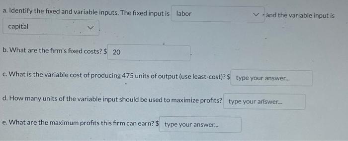 Solved A firm's product sells for $4 per unit in a highly | Chegg.com