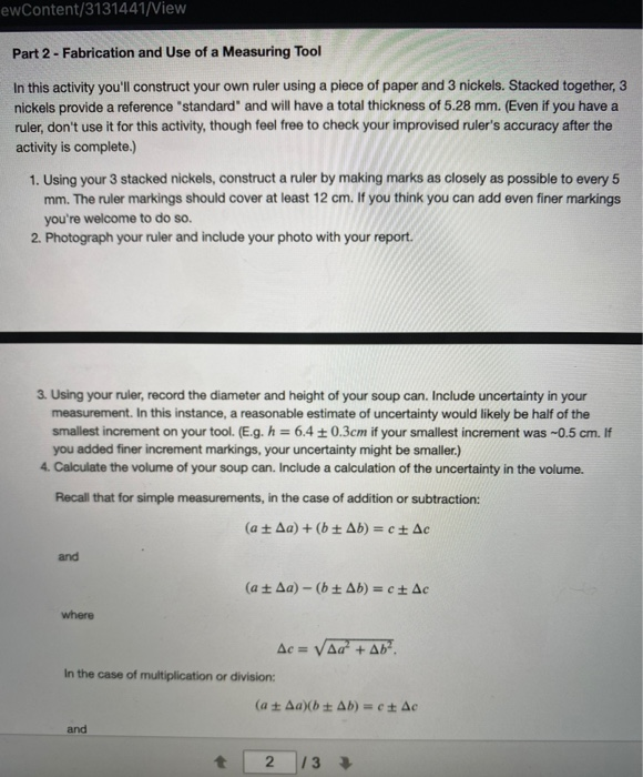 Solved /viewContent/3131441/View 1 Uncertainty in | Chegg.com