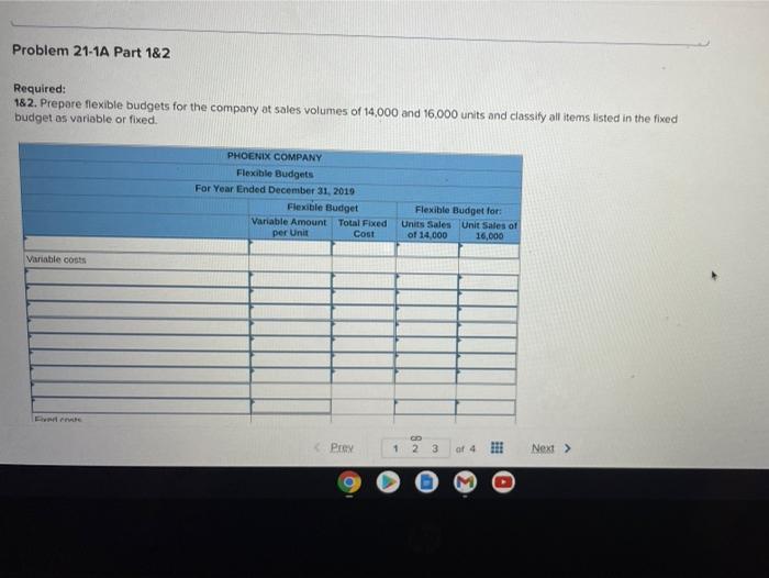 Solved ework Saved Problem 21-1A Preparing and analyzing a | Chegg.com